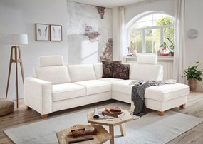 XXXLutz ROHOVÁ SEDAČKA, textil, krémová Sit & More - Sedací soupravy - 000144005815