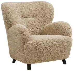 Designové křeslo Uruchillay světle hnědé