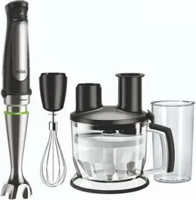Braun MQ7075X X MultiQuick 7  černá / tyčový mixér / 1000W / 600ml nád
