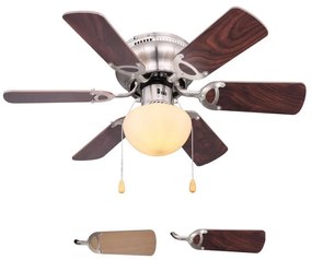 Globo 03802 - Stropní ventilátor UGO 1xE27/60W/230V 03802
