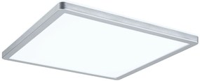 Paulmann 71008 Atria Shine, matně chromové stropní LED svítidlo s korónou, 16W LED 4000K, 29x29cm