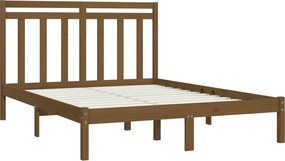 vidaXL Rám postele masivní dřevo 120 x 200 cm [3105248] Barva: Přírodní