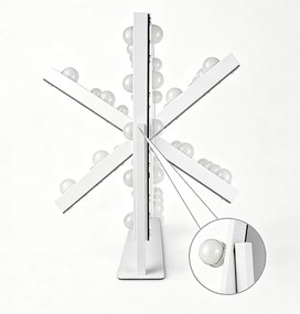 Ekspand LED zrcadlo HOLLYWOOD 25x30cm