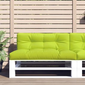 Poduška Na Palety Jasně Zelená 120 X 40 X 12 Cm Textil