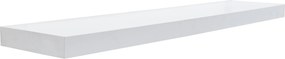 XXXLutz NÁSTĚNNÁ POLICE, bílá, 110/5/25 cm Xora - Nástěnné police - 002798014419