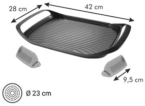 Pánev grilovací SmartCLICK 42 x 28 cm