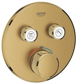 Grohe Grohtherm SmartControl sprchová a vanová baterie bez podomítkového tělesa kartáčovaný cool sunrise 29119gn0 G29119GN0