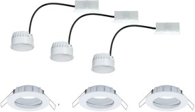 Paulmann LED zapuštěná světla 3x6.8 W bílá 93974