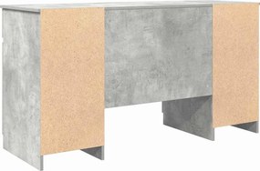 Stůl Betonová šedá Kompozitní dřevo 140 x 49 x 76 cm 3328510