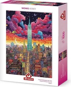 ART PUZZLE Puzzle WOWO Series: Barevný New York / 1000 dílků / 68 x 48