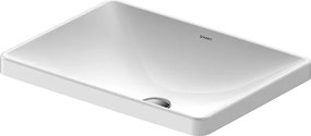 Duravit D-Neo umyvadlo 60x44 cm obdélníkový zápustný bílá 03586000791