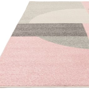 Tribeca Design Kusový koberec Jars Pink Circle Rozměry: 120x170 cm