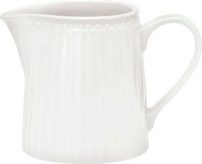 Keramická mléčenka Alice White 250 ml Green Gate