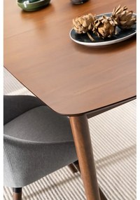Rozkládací jídelní stůl s přídavnou deskou v dekoru ořechu 90x180 cm Montreux – Actona