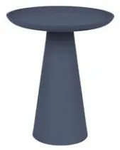 Odkládací stolek RINGAR WLL Ø34,5cm práškový kov, modrý White Label Living 2300290