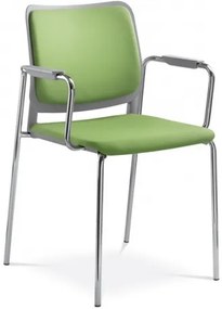 LD seating Plastová židle TIME 172-N4, BR GALERIE - Čalounění LD seating LÁTKY 1 / DINO, ERA, ONE 2021 Se sklopným stolečkem Barva plastu LD plast - černá