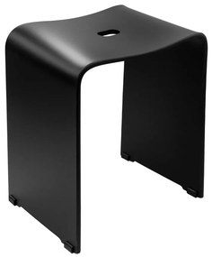 Ridder TRENDY koupelnová stolička 40x48x27,5cm, černá mat A211110