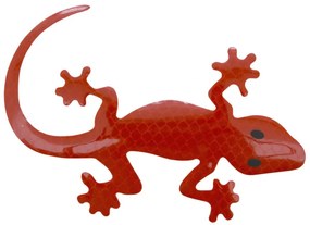 Compass 88519 Samolepící dekorace Gecko - červená
