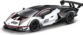 Bburago RACE Lamborghini Essenza SCV12 bílá  černá perleť 1:32 / od 3