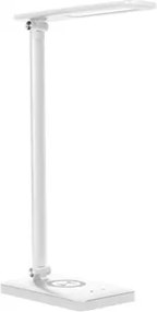 ORNO WIRLE LED 7W stolní lampa s indukční nabíječkou a USB, bílá