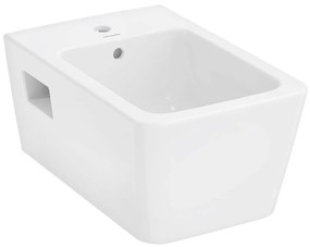 Hansgrohe EluPura Original Q - Závěsný bidet, otvor pro baterii, HygieneEffect, bílá 62046450