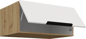 ARIA az | horní skříňka 80 NAGU-36 1F výklopná | 80 cm | HLUBOKÁ | ANTI FINGERPRINT povrch | artisan/bílá