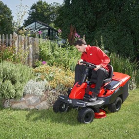 AL-KO Solo R 74.5 Li 36 V Premium Pro aku travní rider, včetně 3x baterie (127803) + Zprovoznění