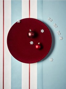 Sinsay - Rýhovaný dekorativní podnos - kaštanová