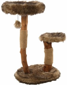 Flamingo Škrabadlo pro kočky BETULA 2, hnědá, 86 cm