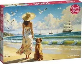 CHERRY PAZZI Puzzle Modrý horizont / 1000 dílků / 70 × 50 cm