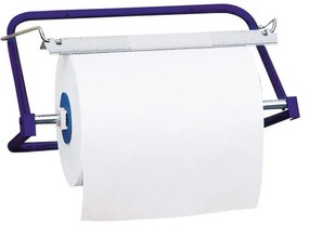 Úchyt na průmyslová čistiva v rolích, modrá