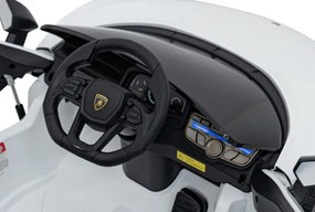 Elektrické autíčko Lamborghini Revuelto bílé