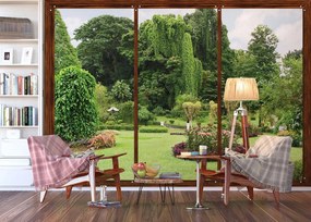Fototapeta na zed' Okno do Zahrady | 360 x 254 cm | DFTS1314