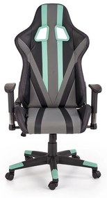 Kancelářská židle Factor, šedá / zelená