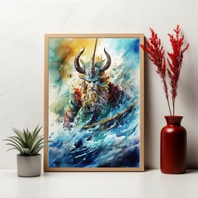 Plakát - Vikingova odvaha v bouři