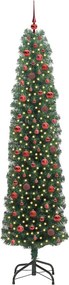 Umělý vánoční stromeček Zelená 240 cm PVC, ocel a plast 3394969