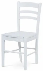 Jídelní židle bílá AUC-004 WT