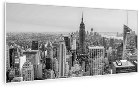 Klarstein Wonderwall Air Art Smart, infračervený ohřívač, 120 x 60, 700 W, New York City