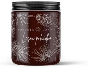 Přírodní sójová svíčka VONTREE CANDLE | Vůně lesa | 180 ml