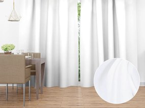 Biante Dekorační závěs Rongo RG-013 Bílý 140x160 cm