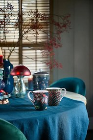 Pip Studio Berry Blues sada 2ks XL hrnků 440ml, modrá (Sada 2 ks XL hnrků )