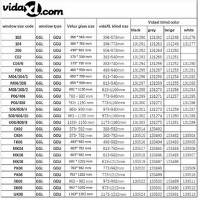 Zatemňovací roleta bílá FK06 GGL a GGU 133505