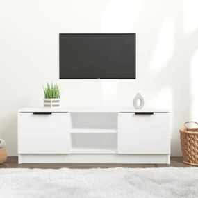 TV skříňka bílá 102 x 35 x 36,5 cm kompozitní dřevo