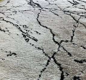 BE Koberec Opera 8090 GREY - šedý obdélníkový Rozměr: 60x100 cm
