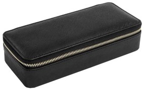 Stackers, Velká cestovní šperkovnice Black Large Zipped Jewellery Box | černá 75392