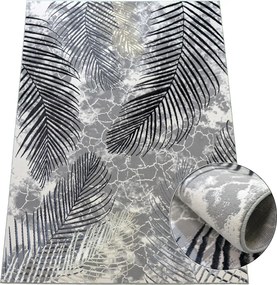 BE Koberec Esprit 3610 GREY - šedý obdélníkový Rozměr: 60x100 cm