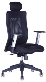 Office Pro Kancelářská židle na kolečkách Office Pro CALYPSO XL SP4 – s područkami a podhlavníkem Černá 1111