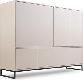 STO Komoda GENUA, 160 cm Béžová