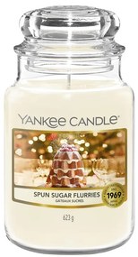 Yankee Candle vonná svíčka Classic ve skle velká Spun Sugar Flurries 623 g