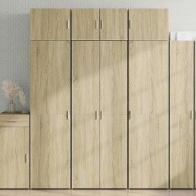 Skříň highboard dub sonoma 70 x 42,5 x 185 cm kompozitní dřevo 3281429